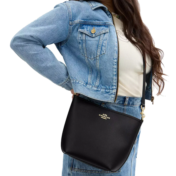 COACH CITY BUCKET BAG IN SIGNATURE CANVAS IN BLACK CT801 – cadysdeluxe.com