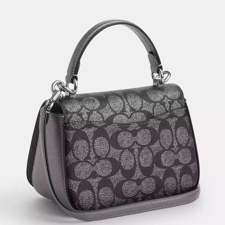 COACH LYSA TOP HANDLE BAG IN SIGNATURE CANVAS CX576 – cadysdeluxe.com